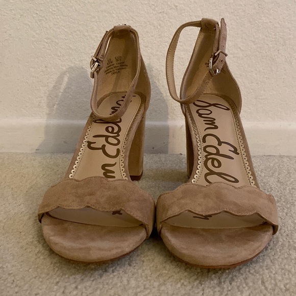 Sam Edelman | Shoes | Sam Edelman Odila Scalloped Ankle Strap Sandal ...